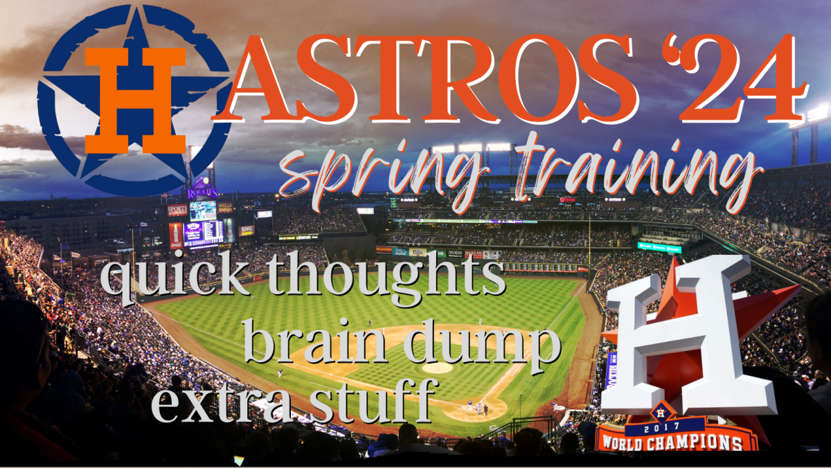 Astros 2024: Quick spring training thoughts – ALL THINGS ASTROS