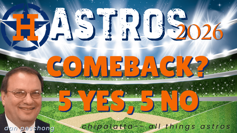 Can the Astros come back in ’26? 5 reasons for and against – ALL THINGS ...